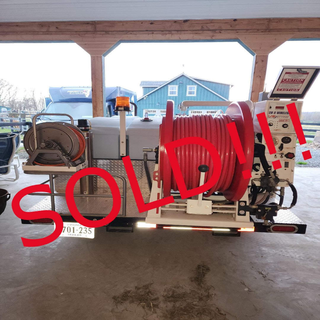 2013 U.S. JETTING 4025-600 UNIT WITH WIRELESS REMOTE – Jetter Depot