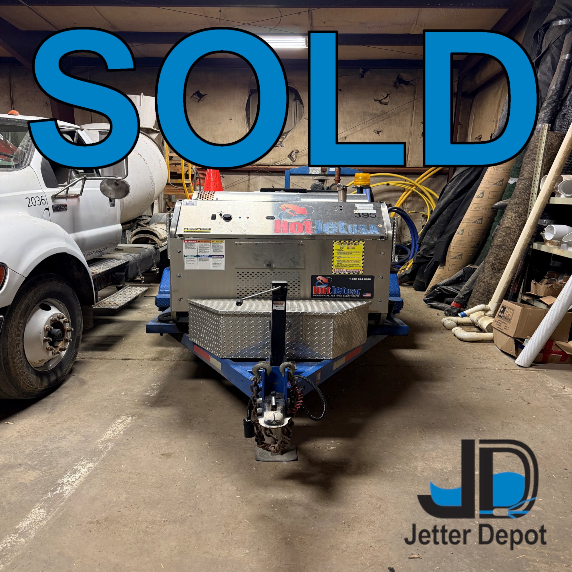 2021 HOT JET USA TRAILER With Burner and Wireless Remote System ...