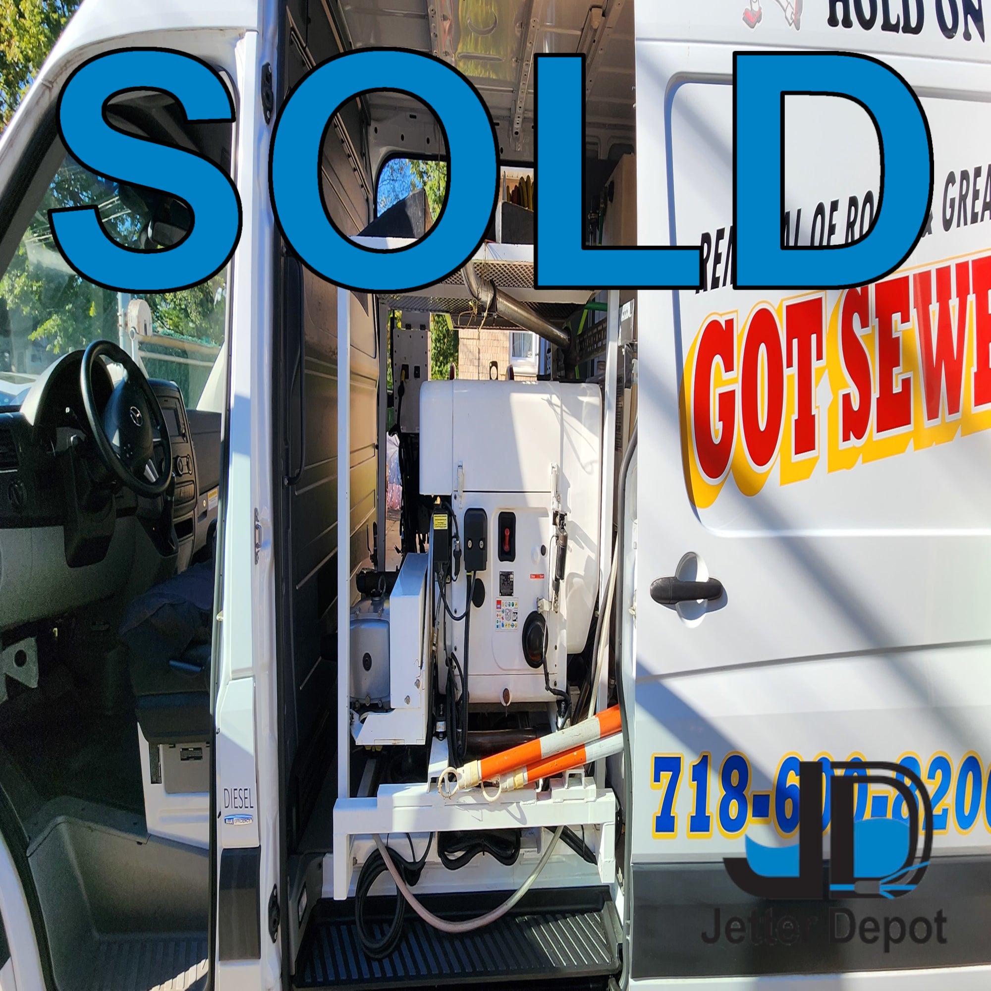 2014 Mercedes Sprinter High Top Van – Jetter Depot
