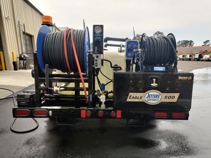 2020 Jetters Nortwest Eagle 600 Tandem Axel Trailer Jetter W/ Remote ...