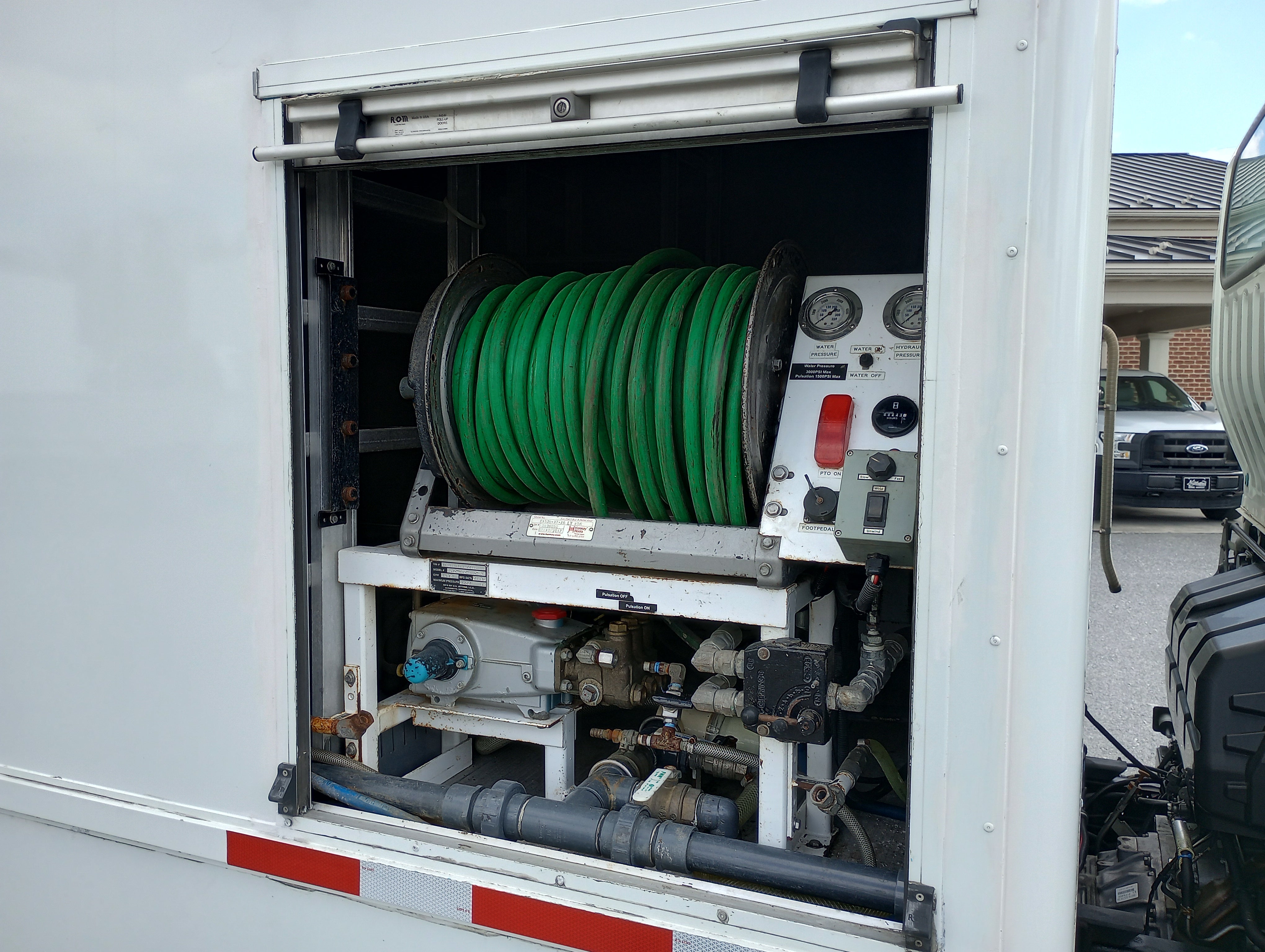 2018 HINO 155 TRUCK WITH U.S. JETTING 3010 SKID UNIT – Jetter Depot