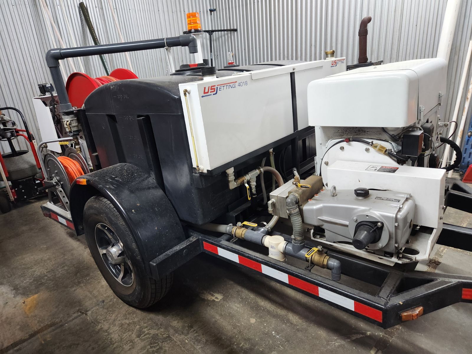 2021 U.S. JETTING 4018-300 SE TRAILER UNIT – Jetter Depot