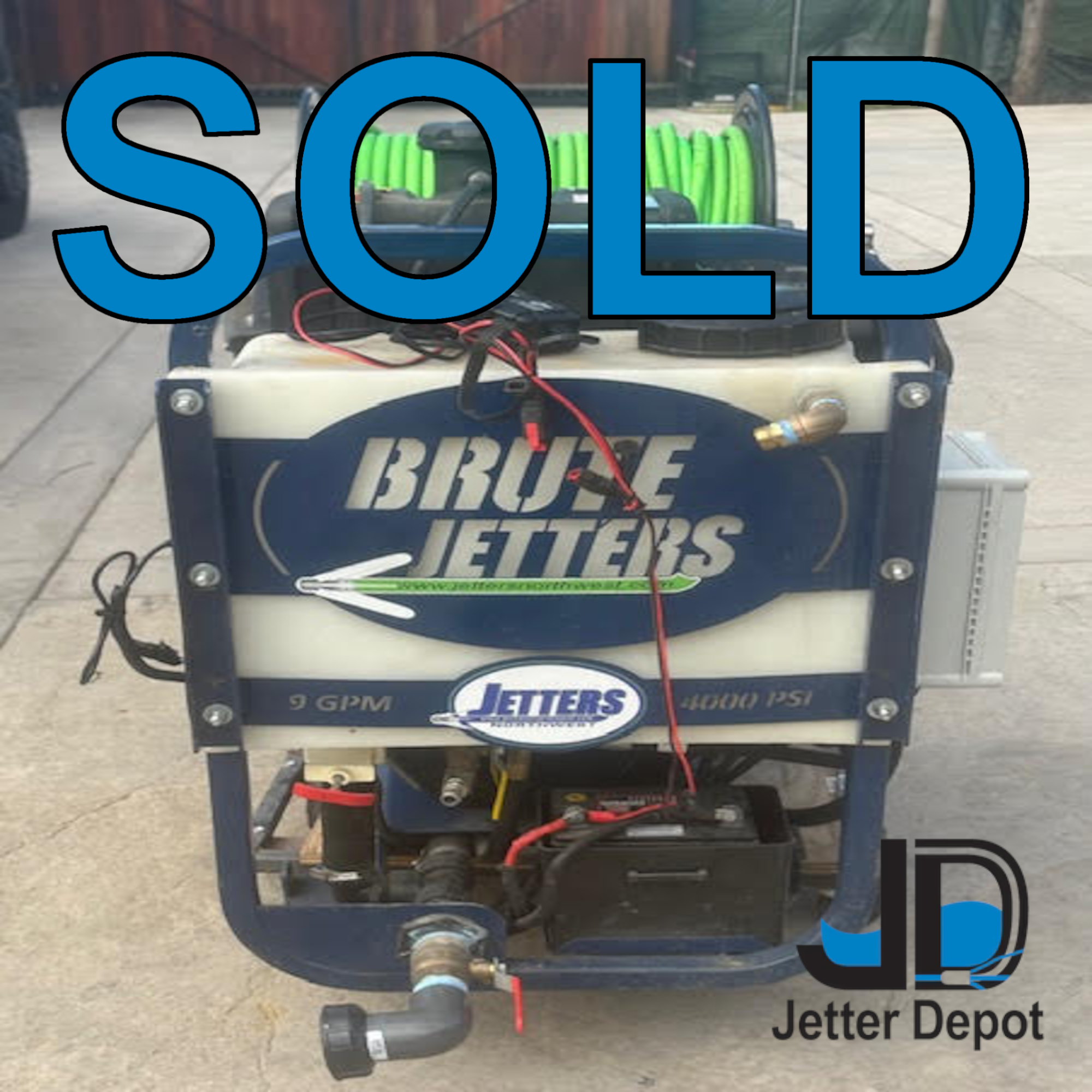 2022 BRUTE SKID WITH WIRELESS REMOTE – Jetter Depot