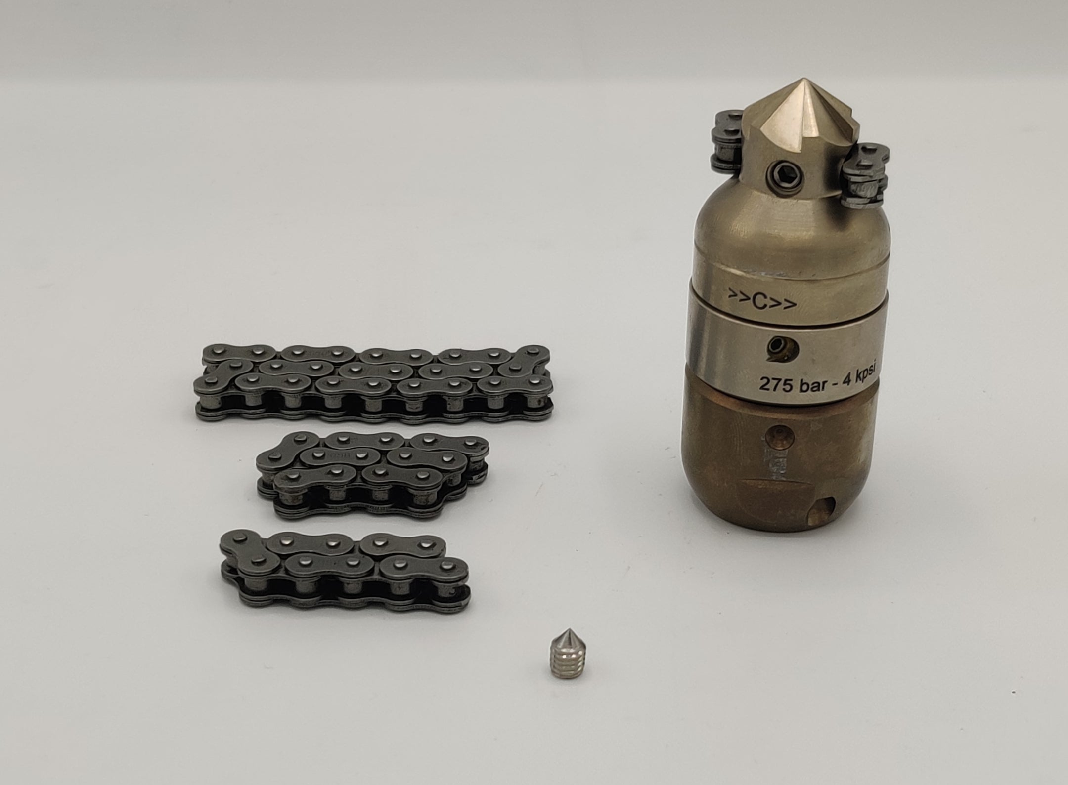 Jetter Depot // Chain Kit for 1/2" Avian Nozzle